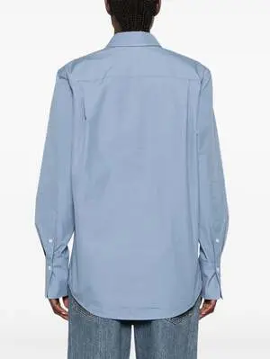 Victoria Beckham Perry Oxford Shirt - Blue