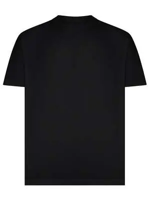 Etro Pegaso Embroidery Cotton T-shirt - Black