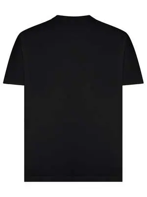 Etro Pegaso Embroidery Cotton T-shirt - Black