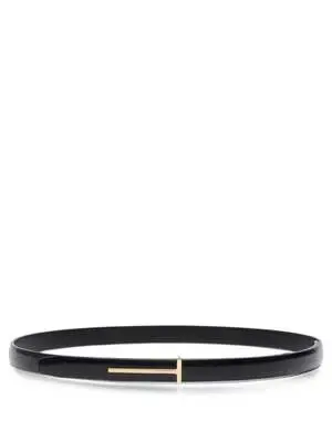 TOM FORD Classic Leather Belt - Black