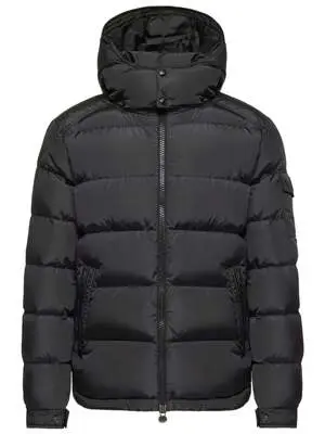 MONCLER Maya Matte Short Down Jacket - Blue