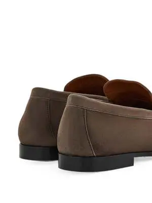 FERRAGAMO Tiberio Suede Loafer