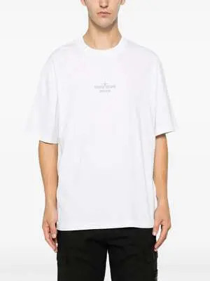 Stone Island Regular Fit T-shirt With `archivio` Print