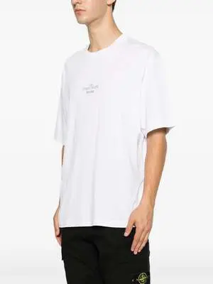 Stone Island Regular Fit T-shirt With `archivio` Print