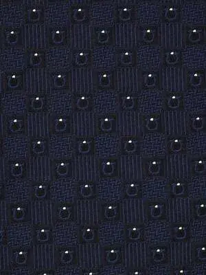 FERRAGAMO Gancini Silk Jacquard Tie