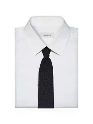 FERRAGAMO Gancini Silk Jacquard Tie