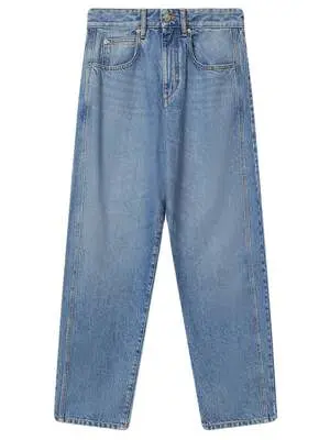 Isabel Marant Étoile Oriane Barrel Jeans - Blue
