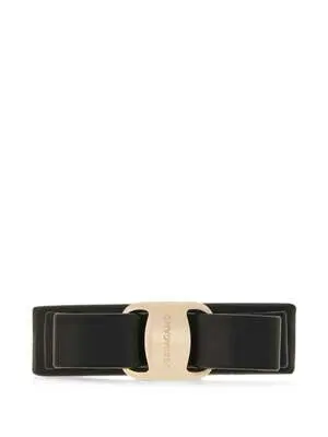 FERRAGAMO Vara Bow Barrette - Black