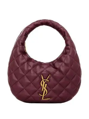 Saint Laurent Quilted Nappa Baby Icare Bag - Red