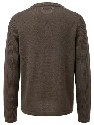 Prada Wool Sweater With Nylon Patch Pocket