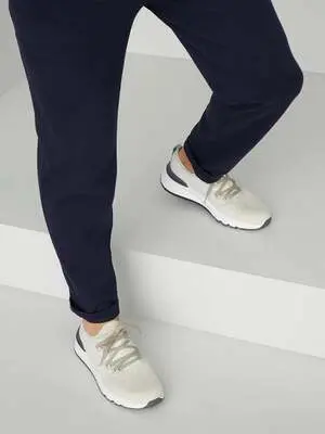 Brunello Cucinelli Cotton Chiné Knit Runners