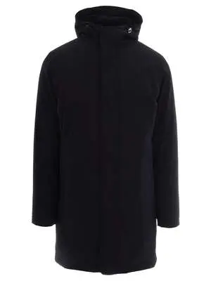 Herno Hooded Padded Jacket - Blue