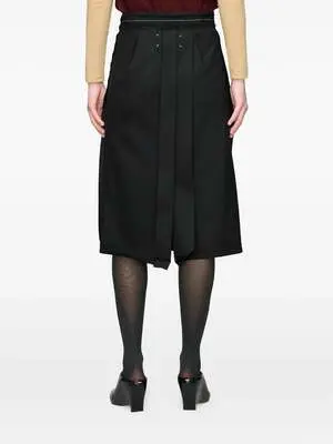 MAISON MARGIELA Reversed Wool Midi Skirt