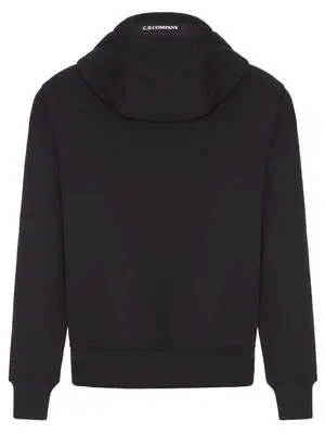 C.P. COMPANY Diagonal Raised Fleece Hooded Lens Sweatshirt