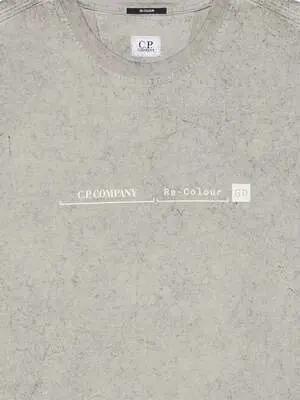C.P. COMPANY Mercerized Jersey Logo-print T-shirt