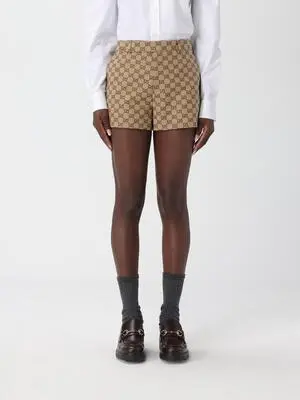 Gucci Monogram Shorts - Cream