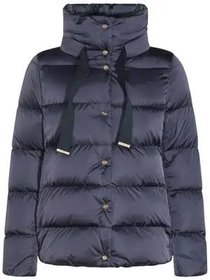Herno Lightweight Polyamide Coat - Navy