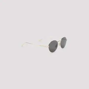 Celine Metal Frame Round Sunglasses - Metallic