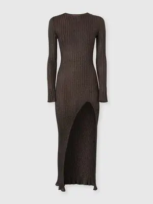 Missoni Ribbed Long Dress With Slit