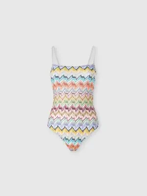 Missoni Piece Swimsuit - Multicoloured