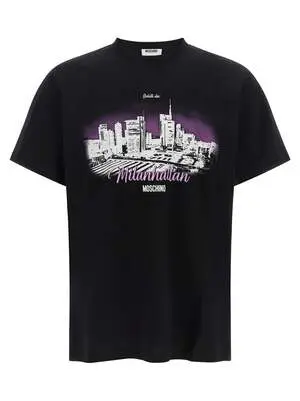 Moschino Milanhattan' T-shirt - Black