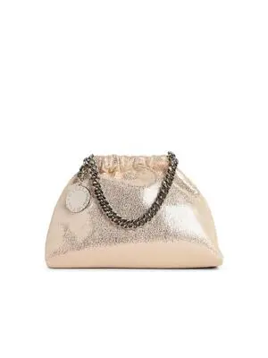 Stella McCartney Mini Falabella Shaggy Deer Drawstring Bag - Pink