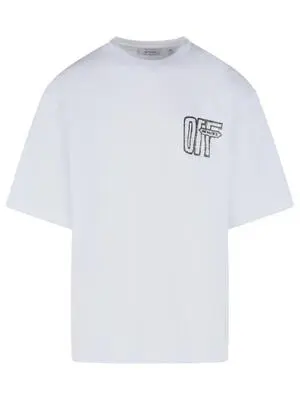 Off-White Motion Arrow' Cotton T-shirt