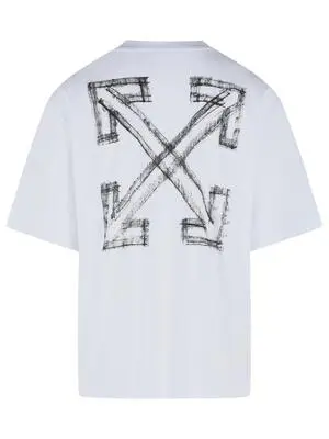 Off-White Motion Arrow' Cotton T-shirt