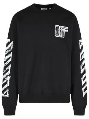 Off-white Printed Activewear For Men
