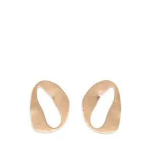Cult Gaia Tone Brushed Asymmetric Earrings - Gold