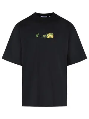 Off-White Spices Arrow' Cotton T-shirt - Black