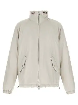 Brunello Cucinelli Brunello Cucinelli Lightweight Technical Nylon Jacket White