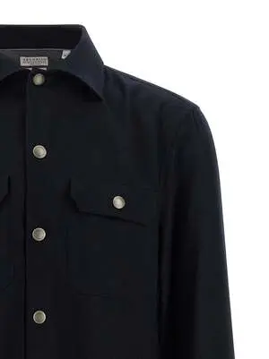 Brunello Cucinelli Flannel Overshirt