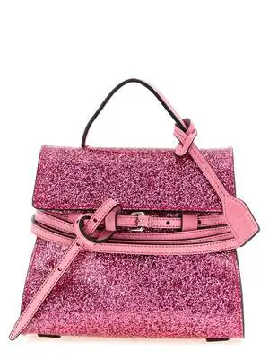Moschino Tie Me Small Handbag - Pink
