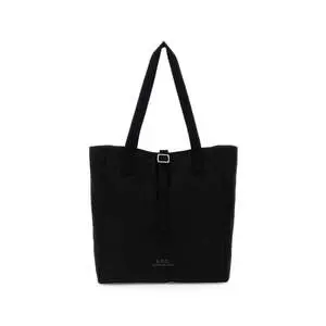 A.p.c. Polyester Shoulder Bag - Black