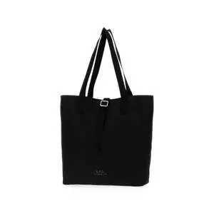 A.p.c. Polyester Shoulder Bag - Black