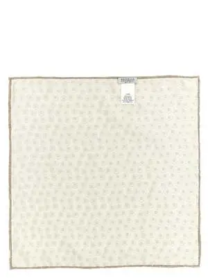 Brunello Cucinelli Polka Dot Pocket Clutch Bag