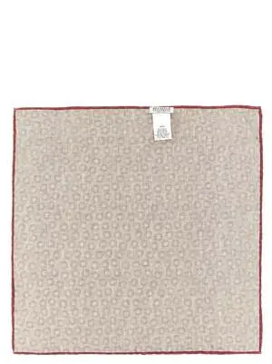 Brunello Cucinelli Polka Dot Pocket Clutch Bag - Multicolor
