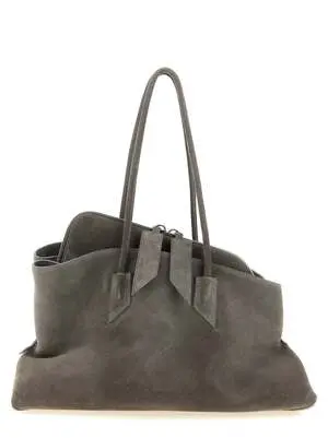 Attico La Passeggiata Medium Shoulder Bag - Gray