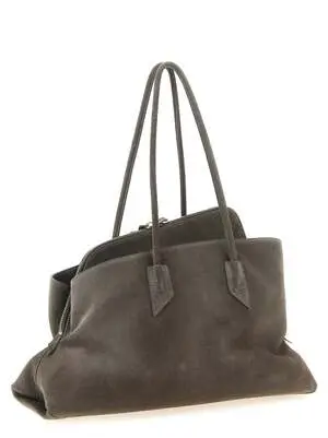 Attico La Passeggiata Medium Shoulder Bag - Gray
