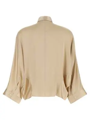 Brunello Cucinelli Monile' Satin Shirt