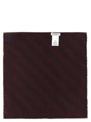 Brunello Cucinelli Chevron Pocket Clutch - Multicolor