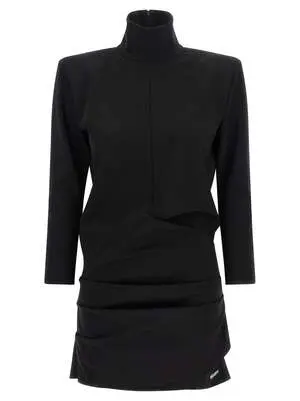 Attico High Neck Cocktail Dresses