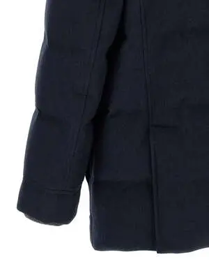 Brunello Cucinelli Wool Flannel Down Parka - Blue