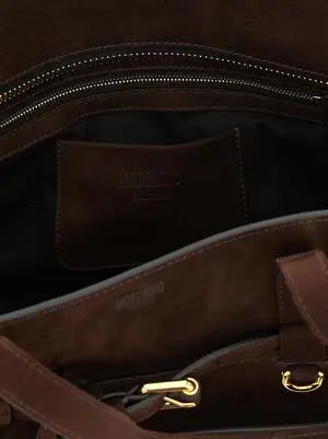 Moschino Tie Me' Handbag - Brown