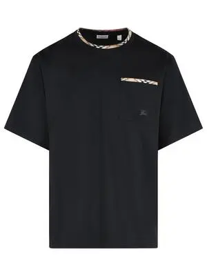 Burberry Ryan' Cotton T-shirt - Black