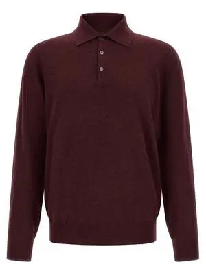 Brunello Cucinelli Cashmere Knit Polo Shirt - Multicolor