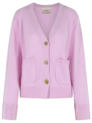 LISA YANG Cashmere And Silk Cardigan - Pink