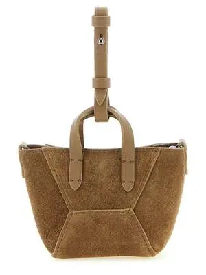 Brunello Cucinelli Micro 'bc Duo' Bag - Brown