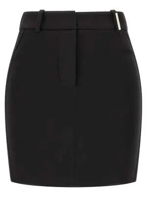 Attico Metal Plate Mini Skirt